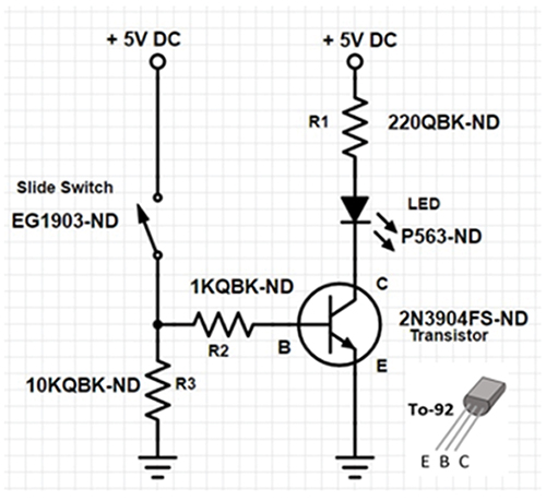 Conceptos básicos de transistores | DigiKey